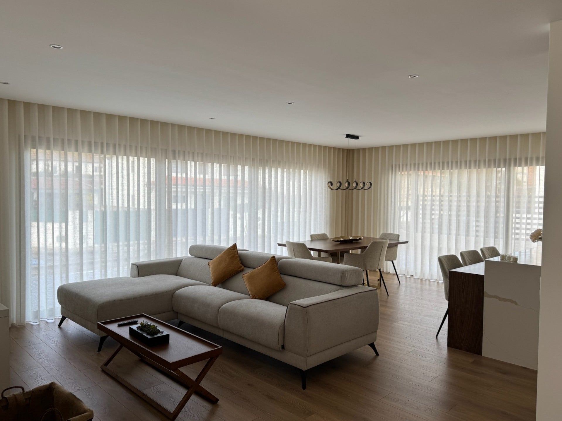 Cortina de Onda com Calha - Imperial